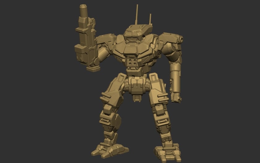 PNT-9R "Panther" - Alternate Battletech Mechwarrior Miniatures – Stickurama