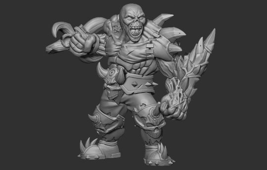 Ogre Zombie (Warrior) | 32mm or 28mm Fantasy Miniature | D&D | Tableto ...