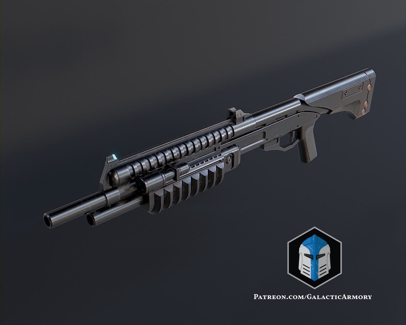Halo M90 Shotty Replica - 3D Printed Full-Size - Master Chief's Weapon ...
