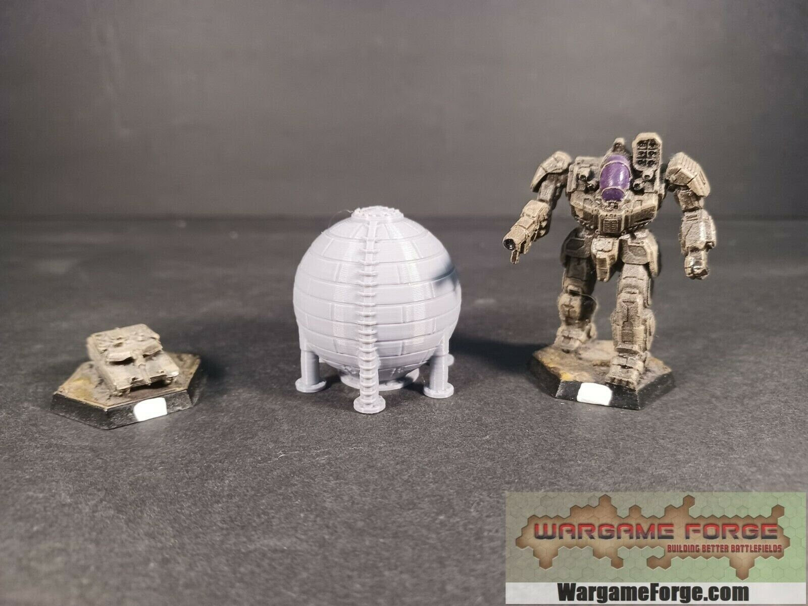 Industrial Storage Tank 17- Tabletop War Game Terrain Battletech ...