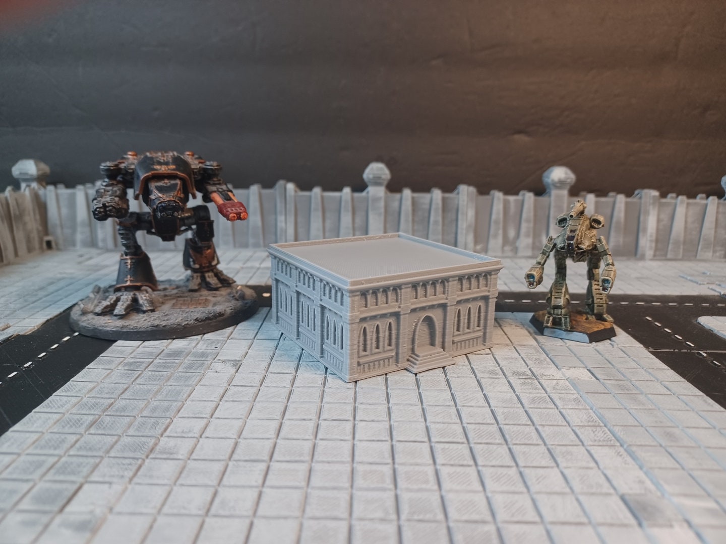 Gothic Building 100 (G100), Tabletop War Game Terrain Battletech ...