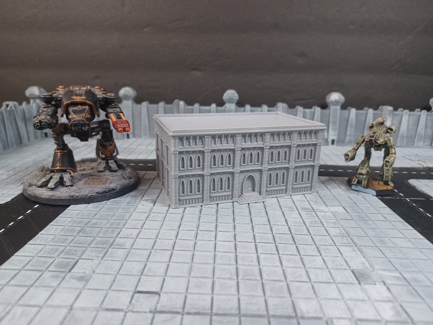 Gothic Building 109, Tabletop War Game Terrain Battletech – Stickurama