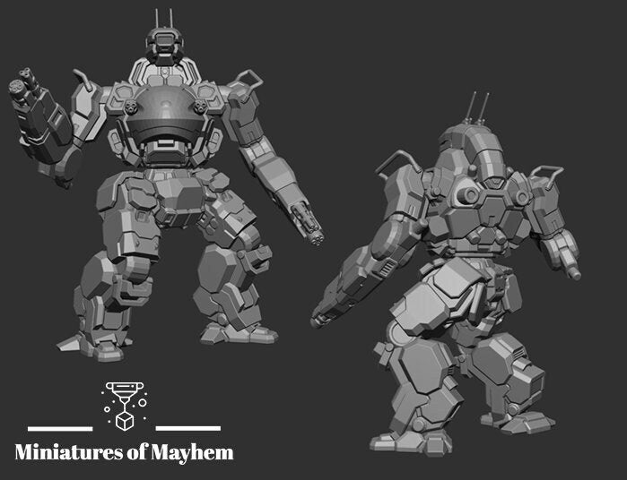 ANH "Annihilator" - Alternate Battletech Mechwarrior Miniatures ...