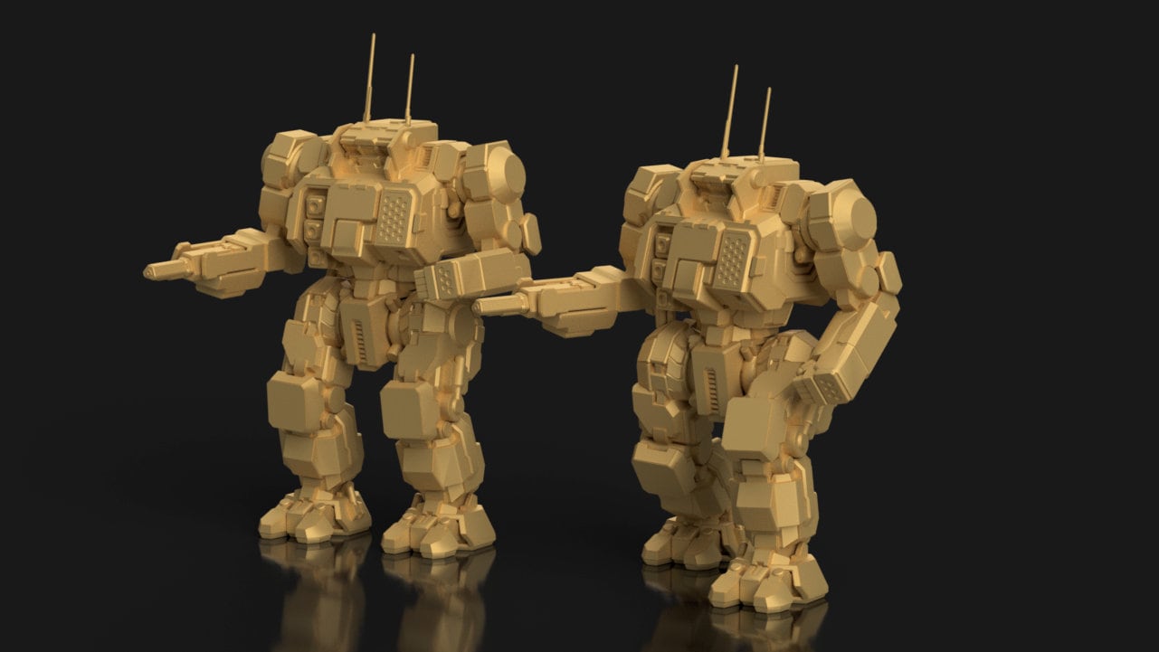 HGN-732b "Highlander" - Alternate Battletech Mechwarrior Miniatures ...