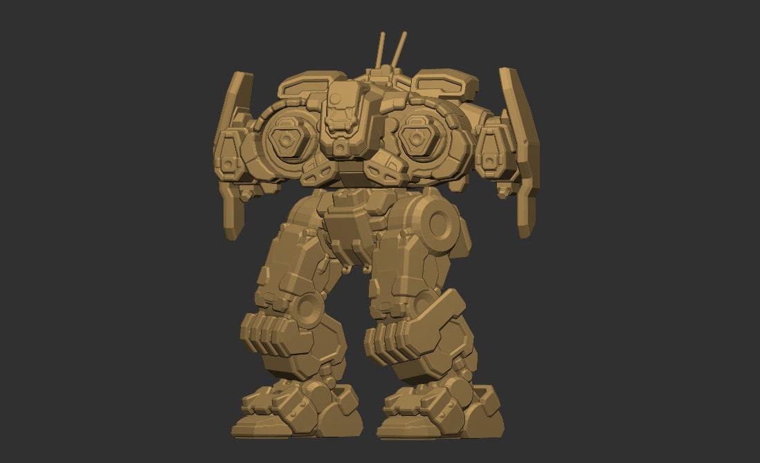 FNR-5F "Fafnir"- Alternate Battletech Mechwarrior Miniatures – Stickurama