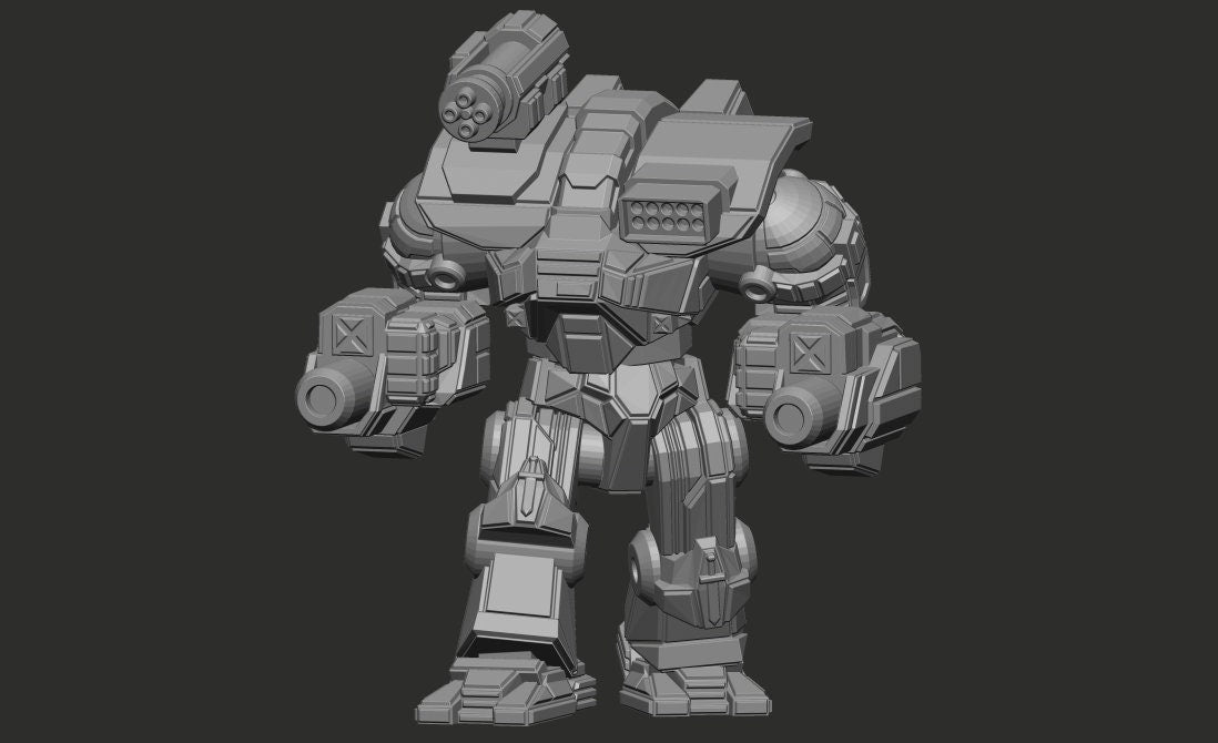 RGK-1 "Ragnarok" - Alternate Battletech Mechwarrior Miniatures – Stickurama