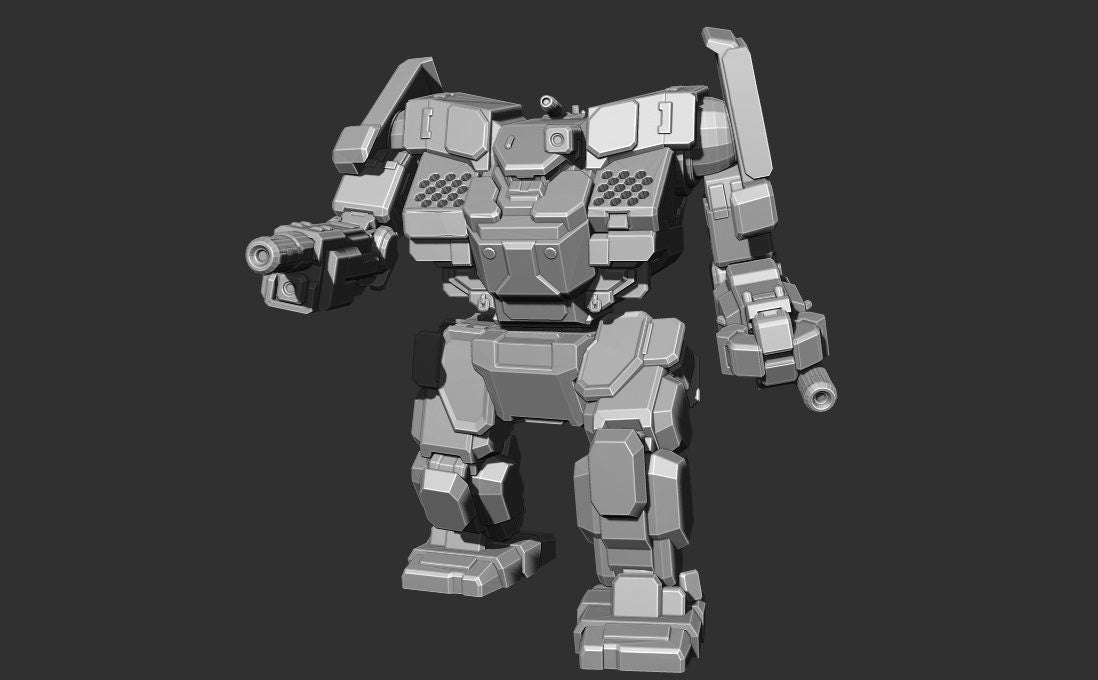 AWS-8T "Awesome"- Alternate Battletech Mechwarrior Miniatures – Stickurama