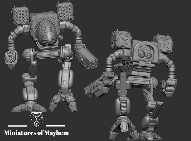 Splinter Wulf Prime Classic Alt 2 (By PMW)- Alternate Battletech Mechw ...