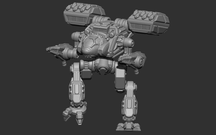 FF-Combat "Fury Fang"- Alternate Battletech Mechwarrior Miniatures ...