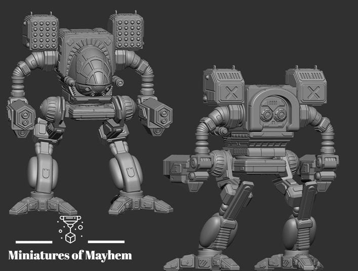 Splinter Wulf Prime Classic Alt 1 (By PMW)- Alternate Battletech Mechw ...