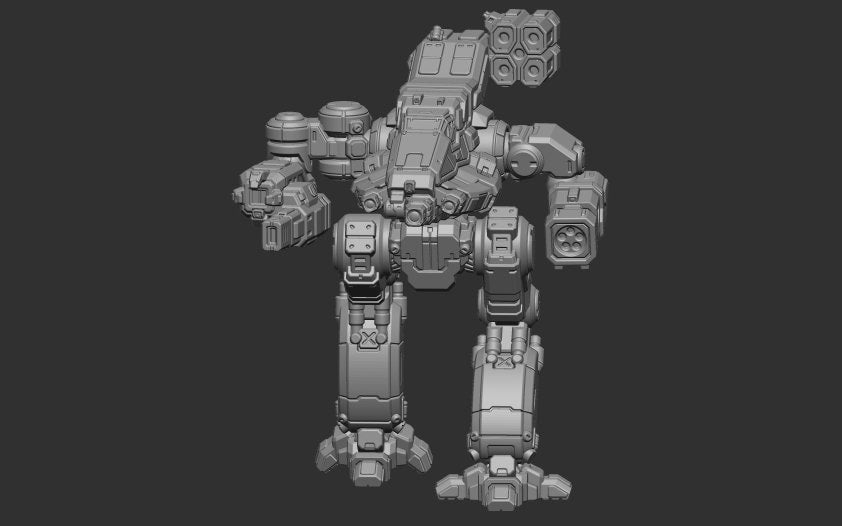 Wackmaster MWO X4 (By PMW) - Alternate Battletech Mechwarrior Miniatur ...