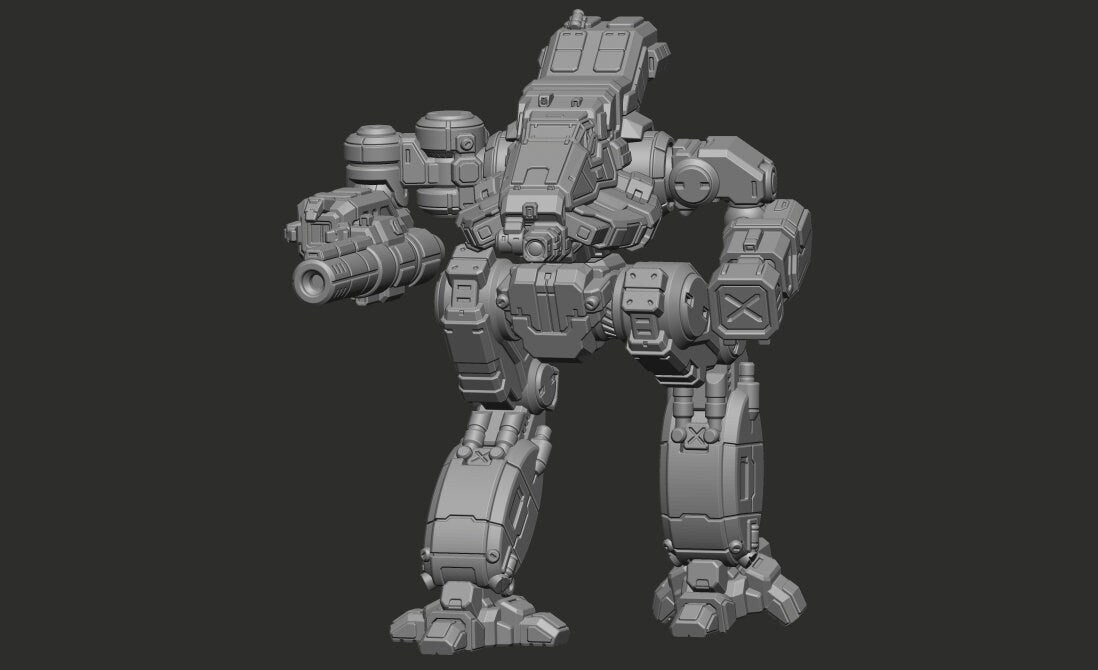 Wackmaster MWO L1 (By PMW) - Alternate Battletech Mechwarrior Miniatur ...
