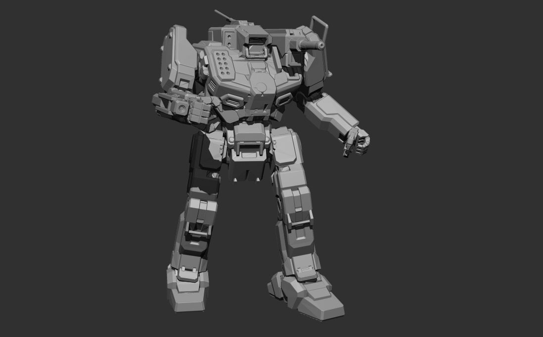 SHD-2H3 "Shadowhawk" - Alternate Battletech Mechwarrior Miniatures ...