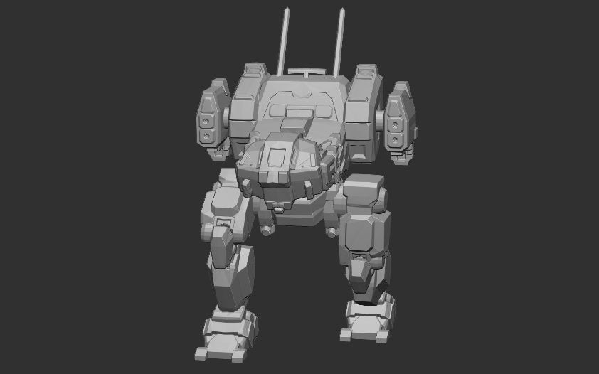 JR7-F "Jenner" - Alternate Battletech Mechwarrior Miniatures – Stickurama
