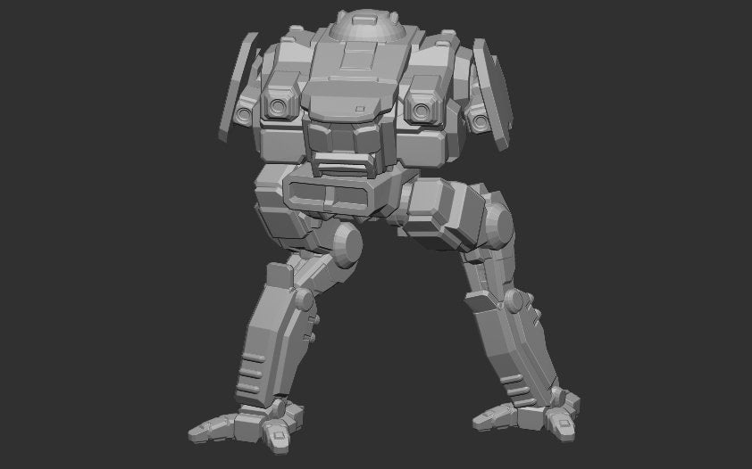 CDA-X5 "Cicada" - Alternate Battletech Mechwarrior Miniatures – Stickurama