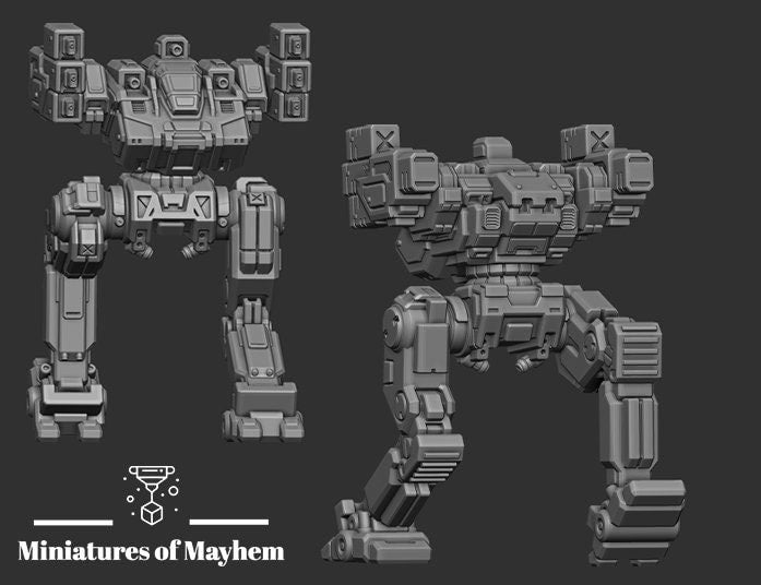 Gnat FYRE (By PMW) - Alternate Battletech Mechwarrior Miniatures ...