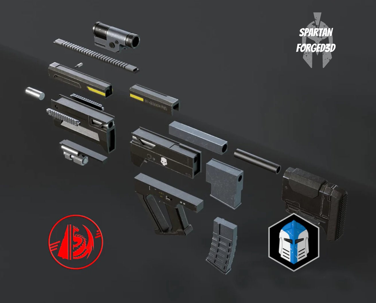 Helldivers 2 Liberator 1:1 - Cosplay, Collectors, Gamers – Stickurama