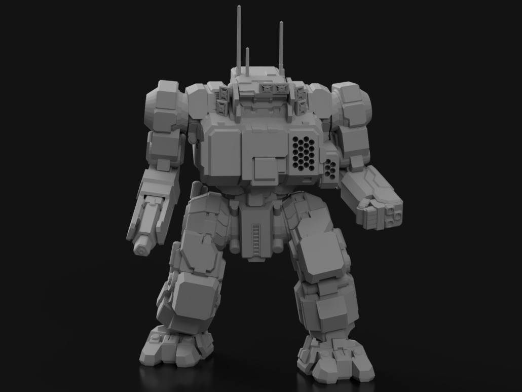 HGN-HM "Highlander" - Alternate Battletech Mechwarrior Miniatures ...