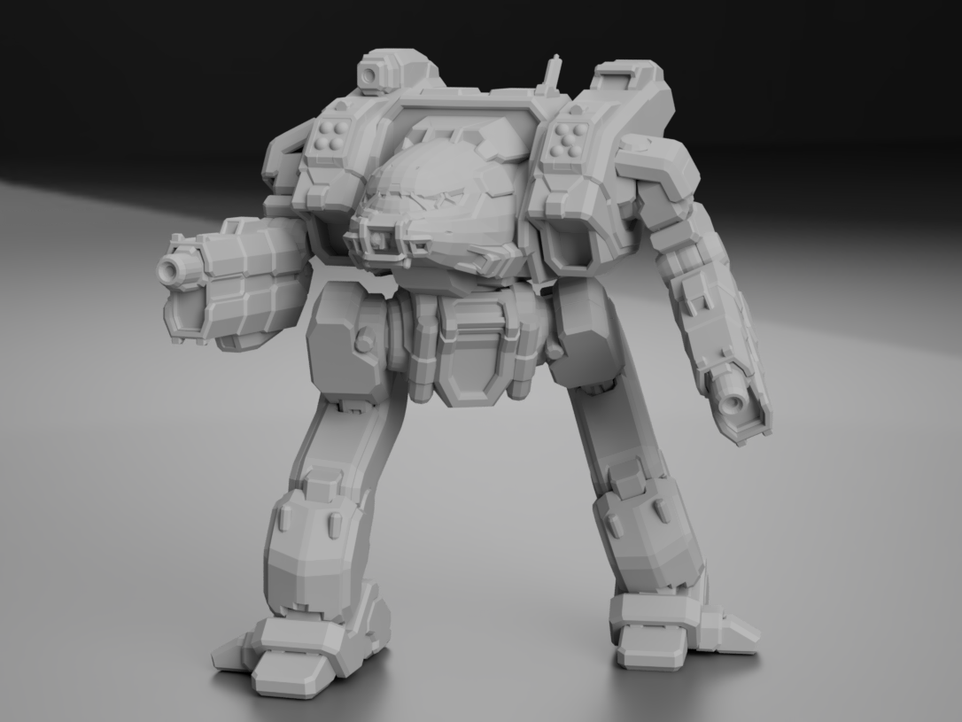 LBK-Prime "Linebacker" - Alternate Battletech Mechwarrior Miniatures ...