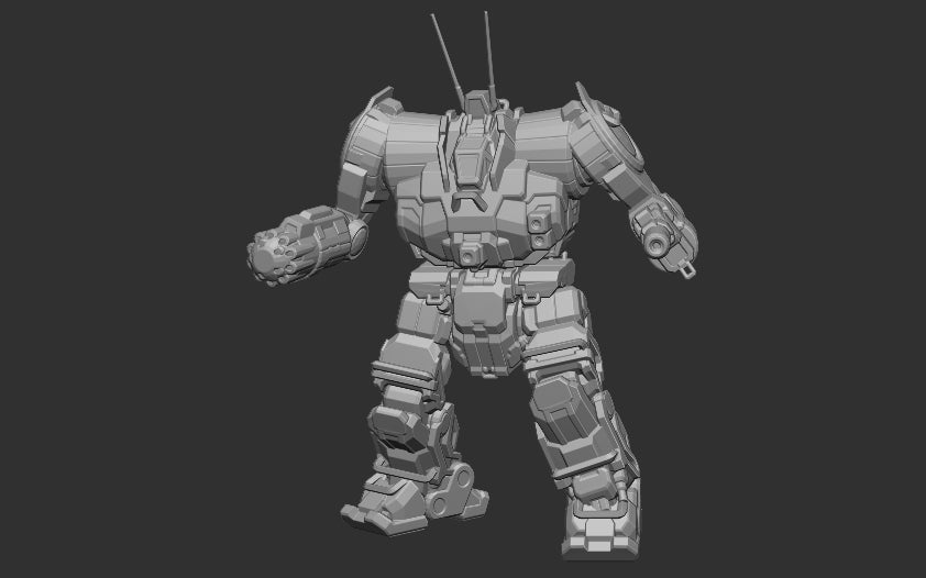 ZEU-5T "Zeus" - Alternate Battletech Mechwarrior Miniatures – Stickurama