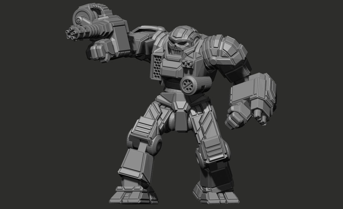 AS7-EX "Atlas" - Alternate Battletech Mechwarrior Miniatures – Stickurama