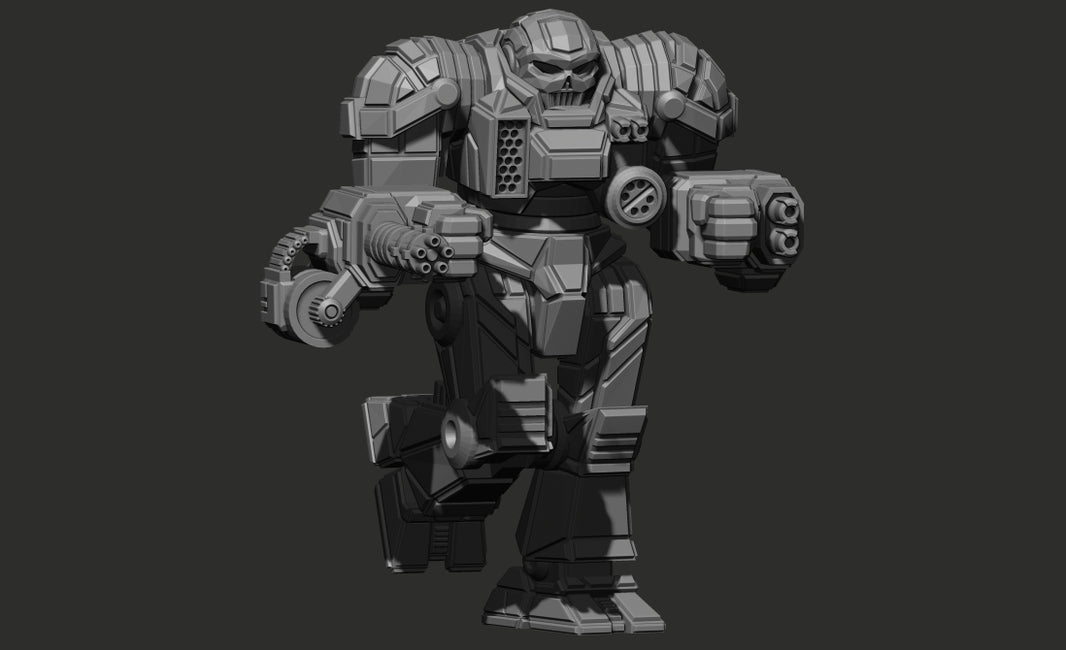 Stickurama Custom Battletech Miniatures