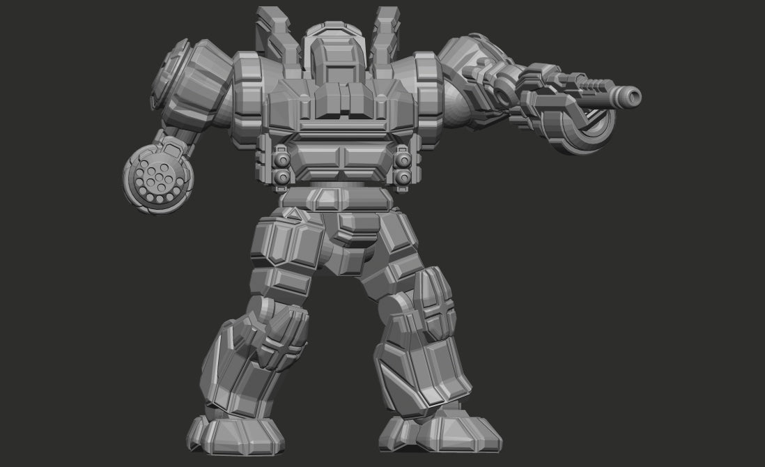 ZUE-Aim "Zeus" - Alternate Battletech Mechwarrior Miniatures – Stickurama